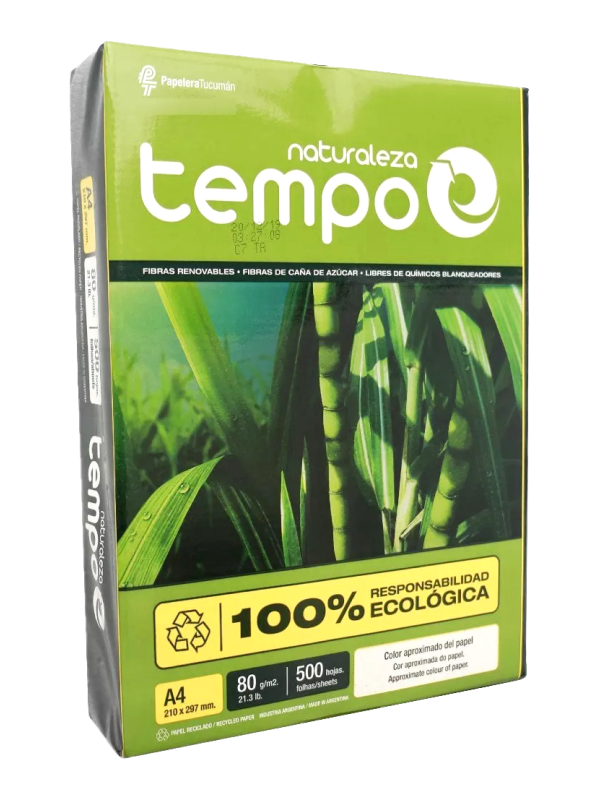 Resma papel Ecologico A4 80 Grs (Caja x5) TEMPO | Impar